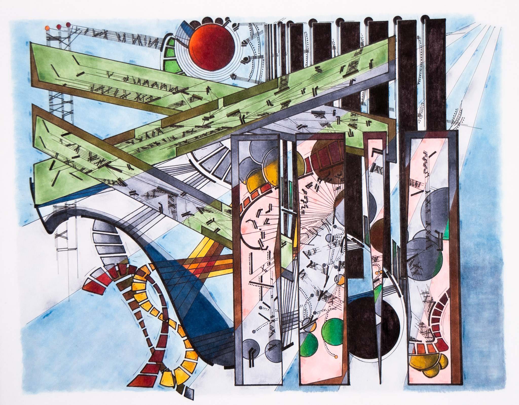 Artist's Corner - Kevin Baldwin: Composition No. 2 - Karjaka Magazine
